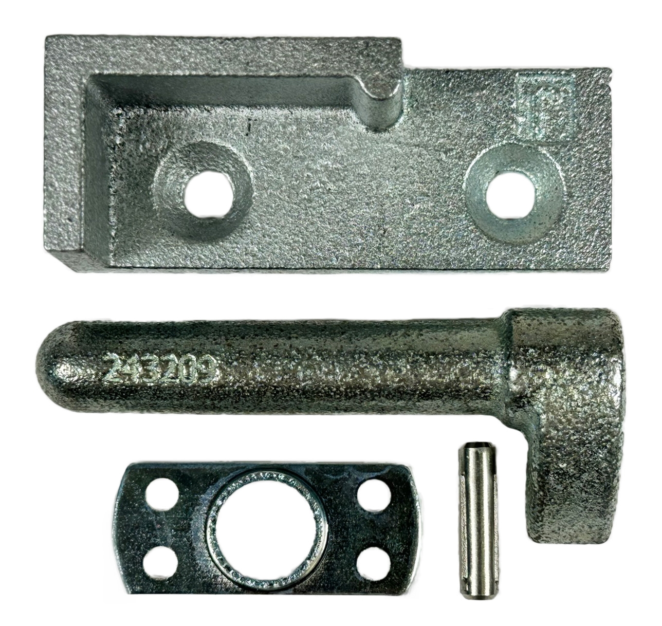 Recessed Handle Cam Lock Kit, Road Side (Left), Blackout